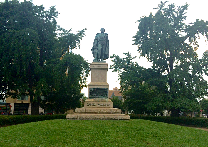 DC - Daniel Webster Memorial (Scott Circle) [2909] - PRA- Nature Prescribed