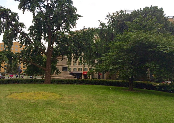 DC - Daniel Webster Memorial (Scott Circle) [2909] - PRA- Nature Prescribed